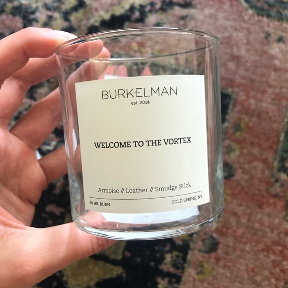 Anthropologie | Accents | Burkelman Candle Vessel Glass Jar Diptyque ...